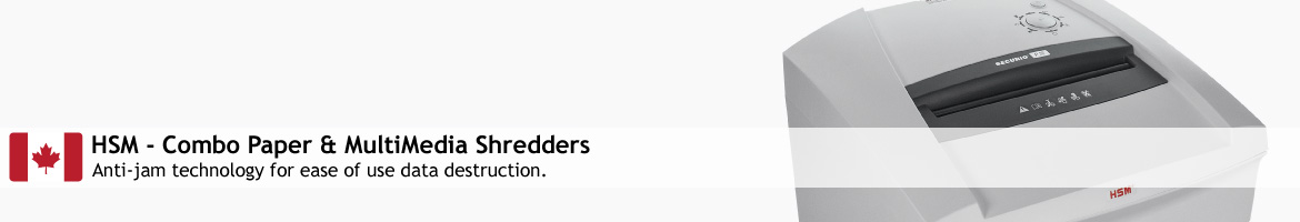 HSM Combo Unit Shredders